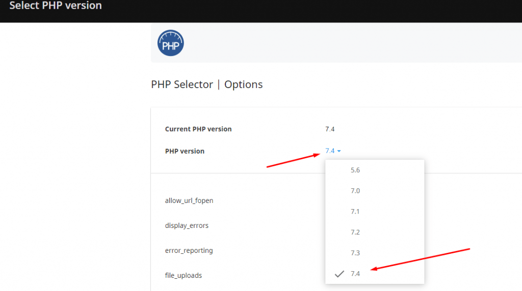 How to Change PHP version on Directadmin Server | BaseZap