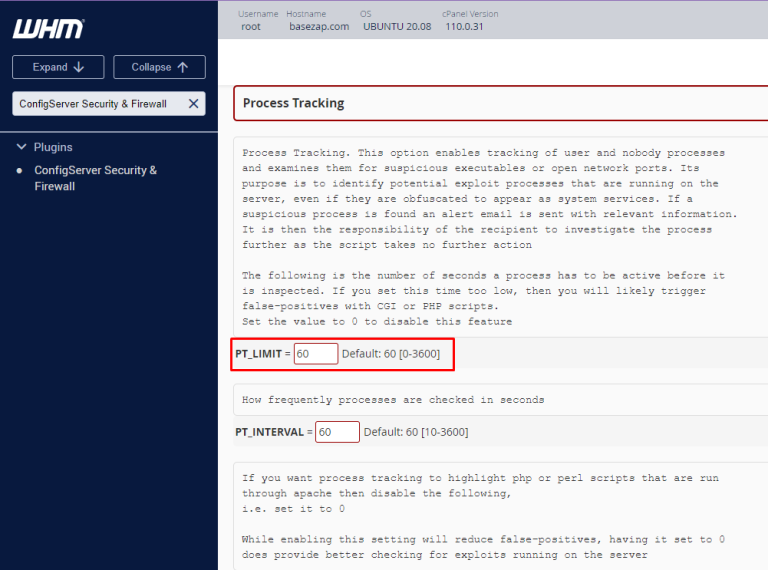 How to Configure LFD Alerts in WHM for Enhanced Server Security | BaseZap